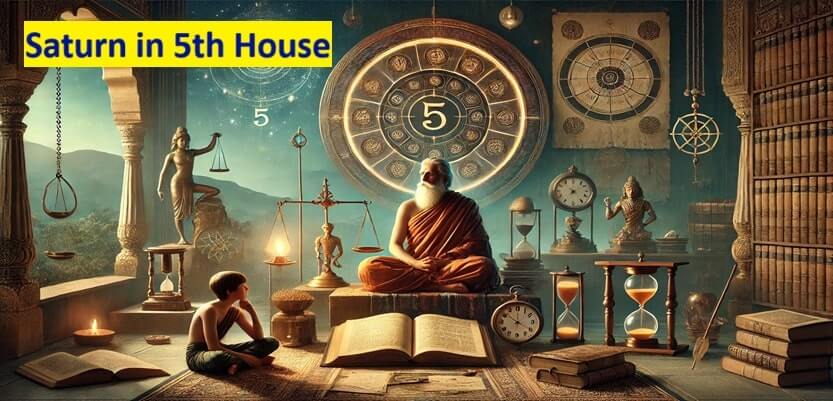 Saturn in the 5th House in Astrology: A Detailed Guide | Sanatan Veda